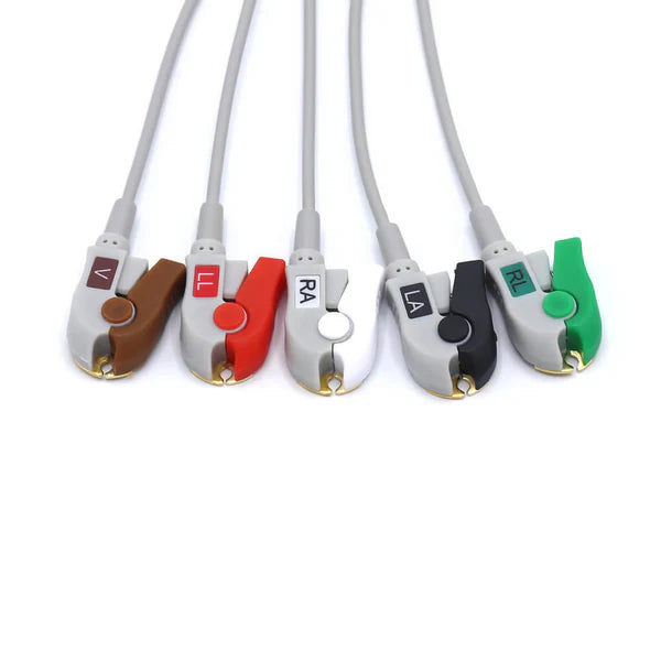 Electrocardiógrafo ECG Philips M1968A 989803125841 compatible con 5 ca ...